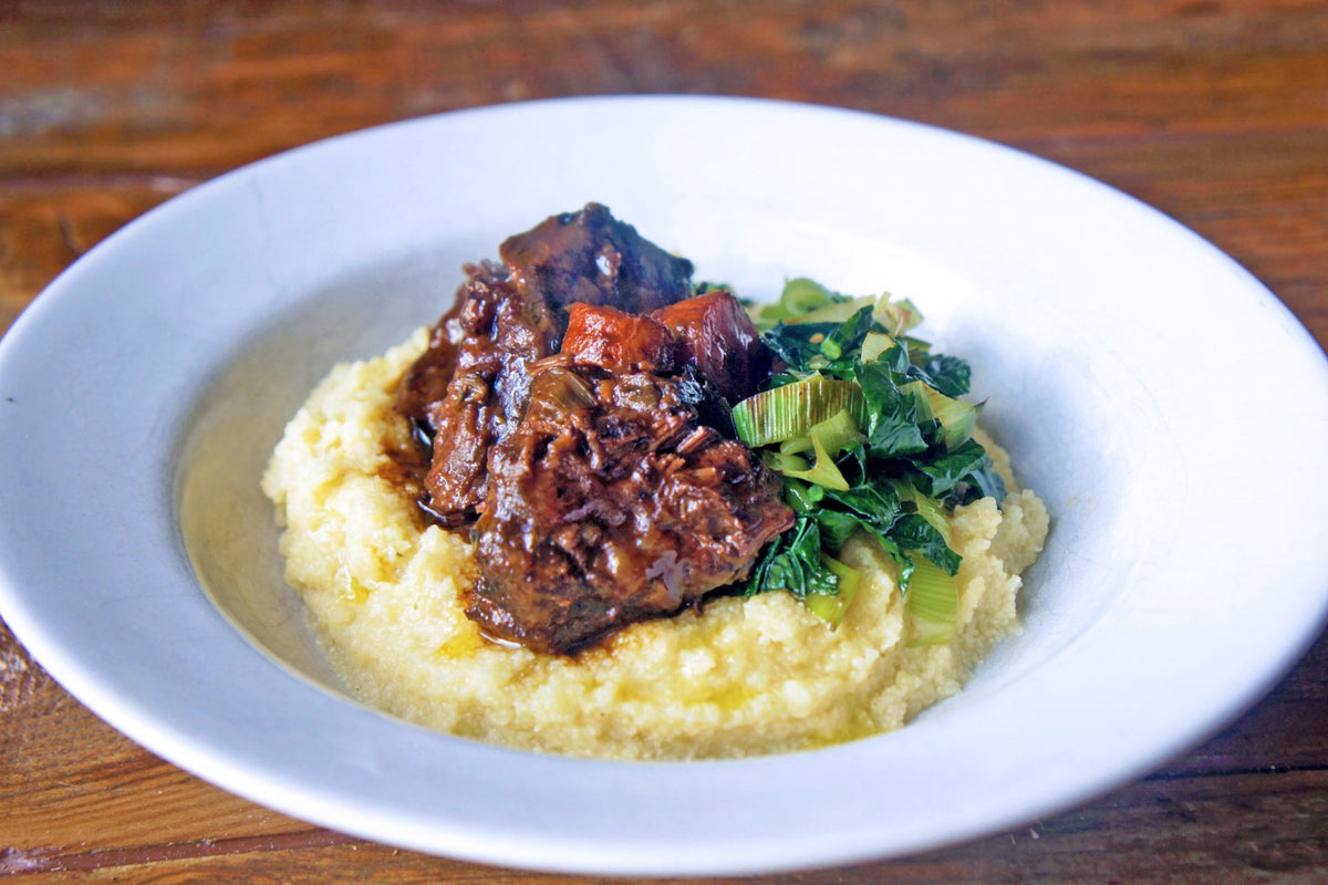 Braised Ox Cheeks in Red Wine Recipe — Lidgates Butchers