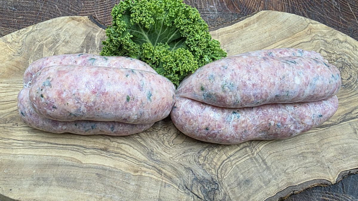 Lidgate 1850 Pork & Cider Sausages 400g — Lidgates Butchers