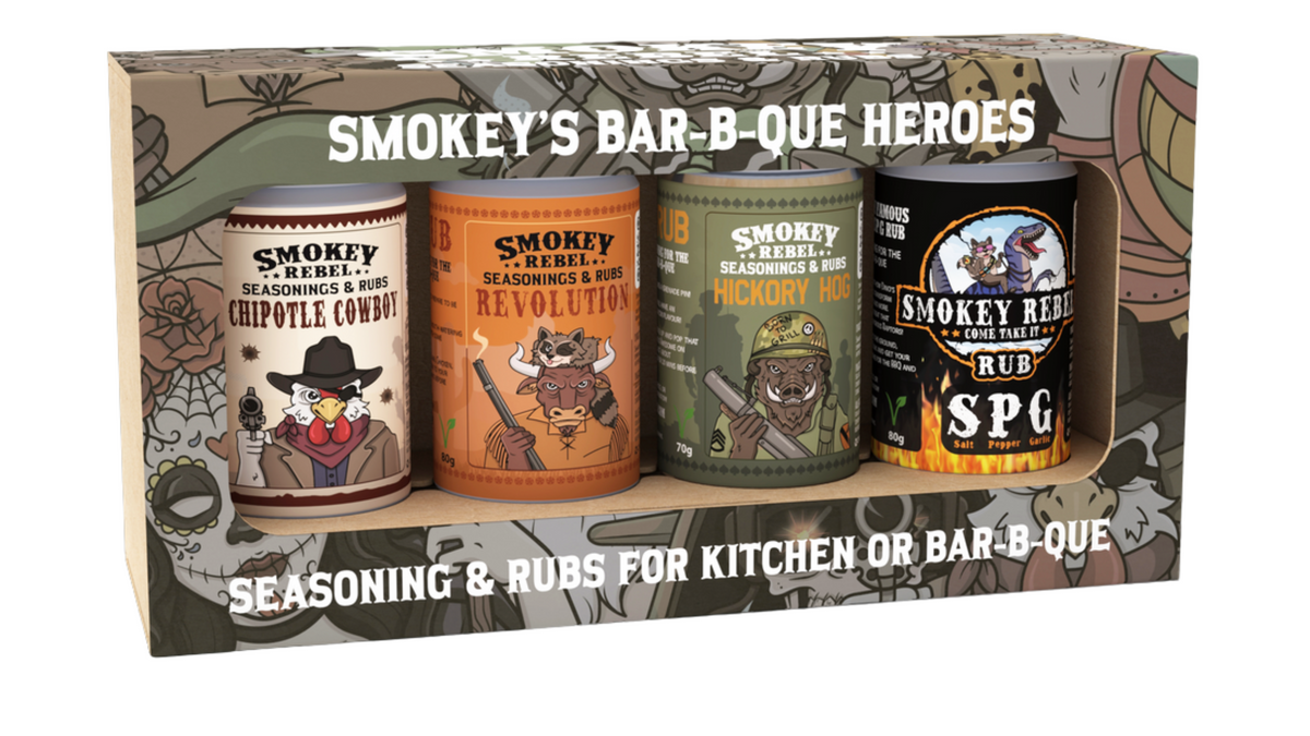 Smokey Rebel BBQ Heroes Gift Pack — Lidgates Butchers