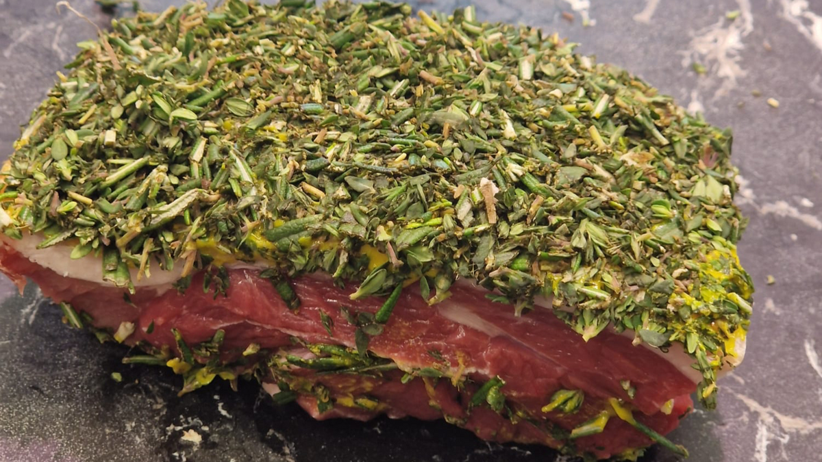 Windsor Herb Crusted Lamb Rump 350g — Lidgates Butchers
